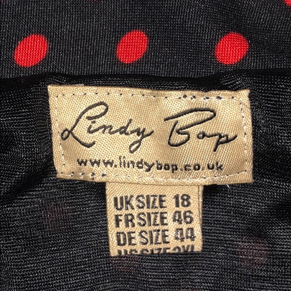 Lindy Bop | Dresses | Lindy Bop Polka Dot Rockabilly Dress 2x | Poshmark
